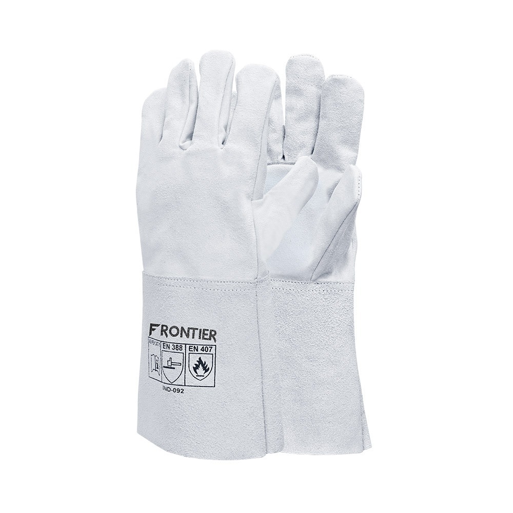 Frontier Leather Gloves FT801(UL)(GY)(14)