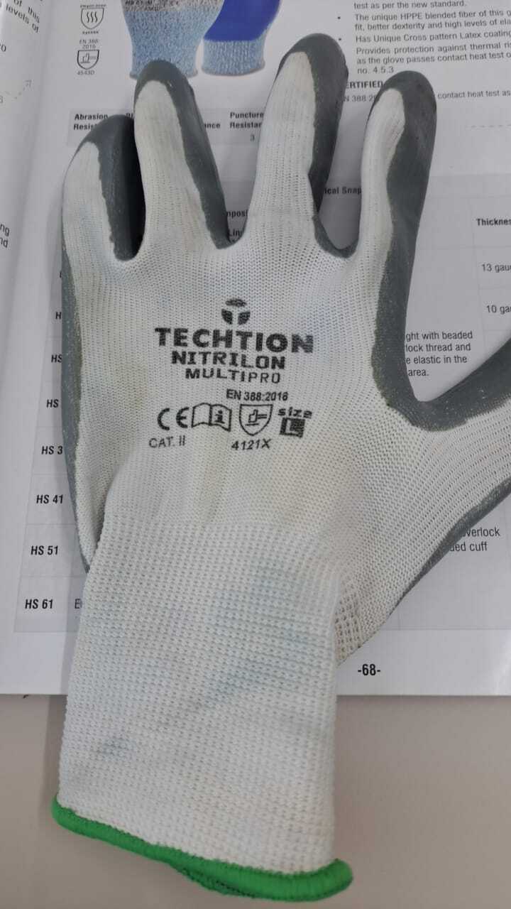 TECHTION NITRIAL HAND GLOVES