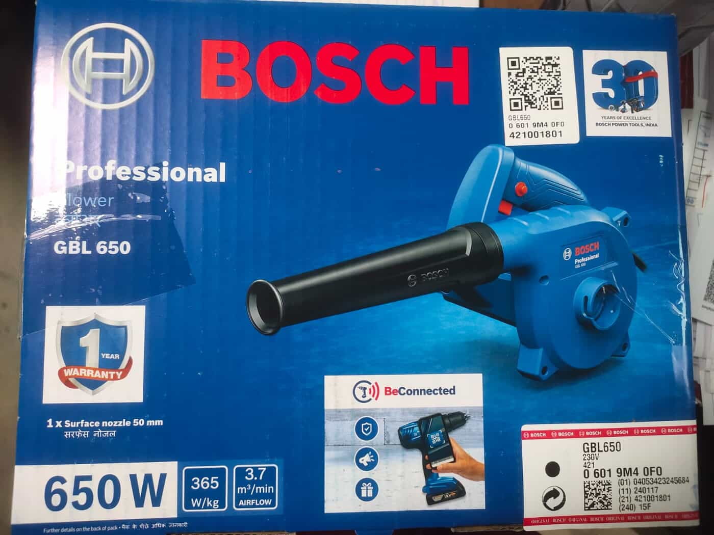 BOSCH GBL 650 Professional Blower