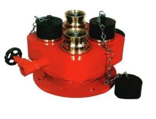 4 Way Inlet FBC Breeching, Size: 63mm (diameter)