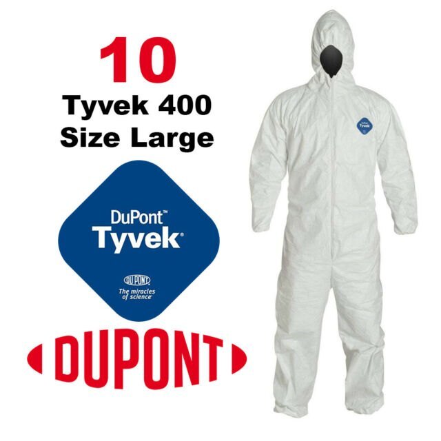 DUPONT TYVEK 400 COVERALL SIZE XXL